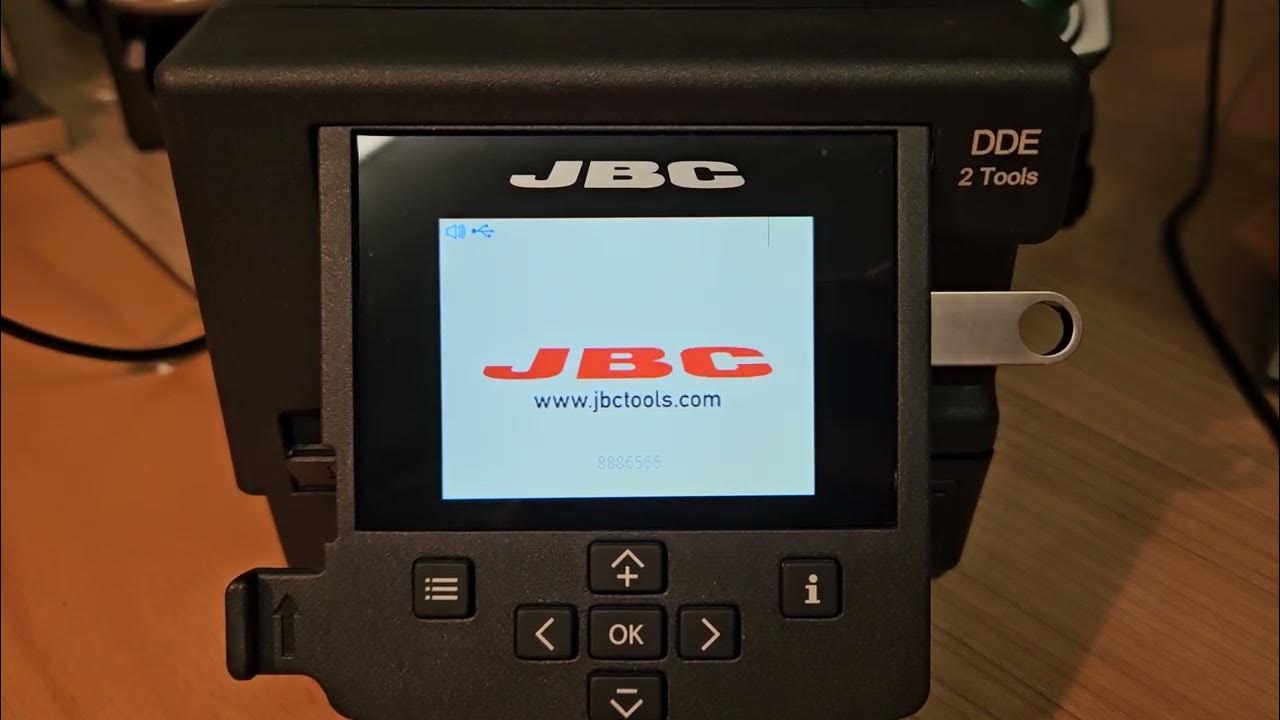 JBC DDE 2C Firmware Update Issue - YouTube