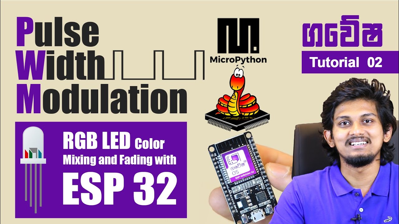 PWM Explaining and coding with MicroPython for ESP32 | LED Fading ... PWM Explaining and coding with MicroPython for ESP32 | LED Fading ...