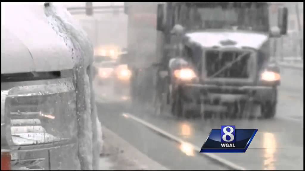 PennDOT workers on 12 hour shifts, working to make roads safe - YouTube