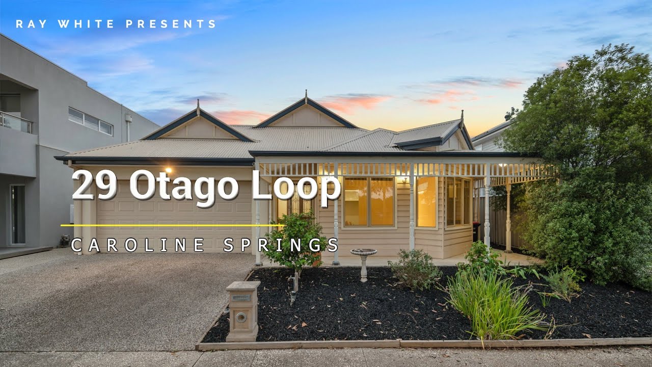 29 Otago Loop, Caroline Springs - YouTube