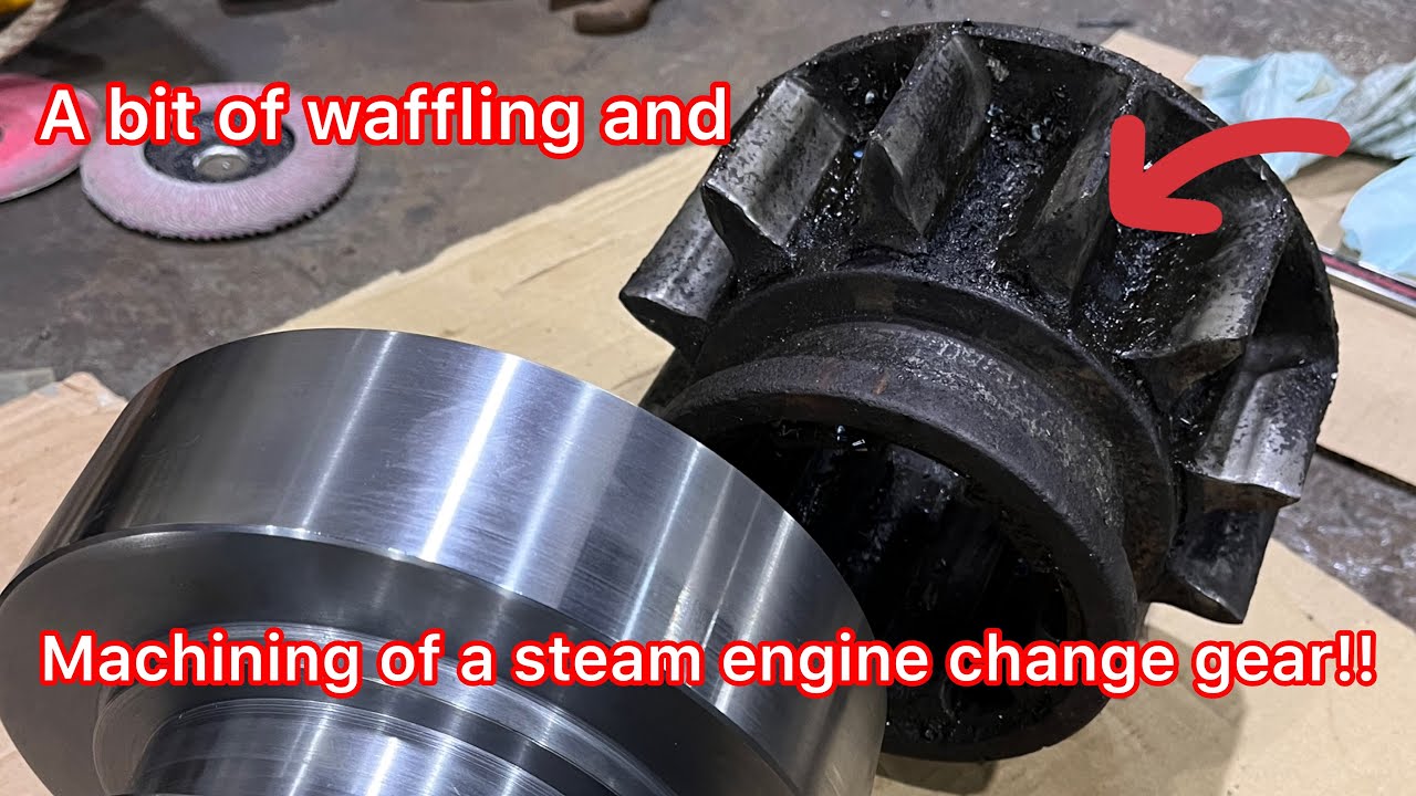 Steam traction engine repair overview - YouTube