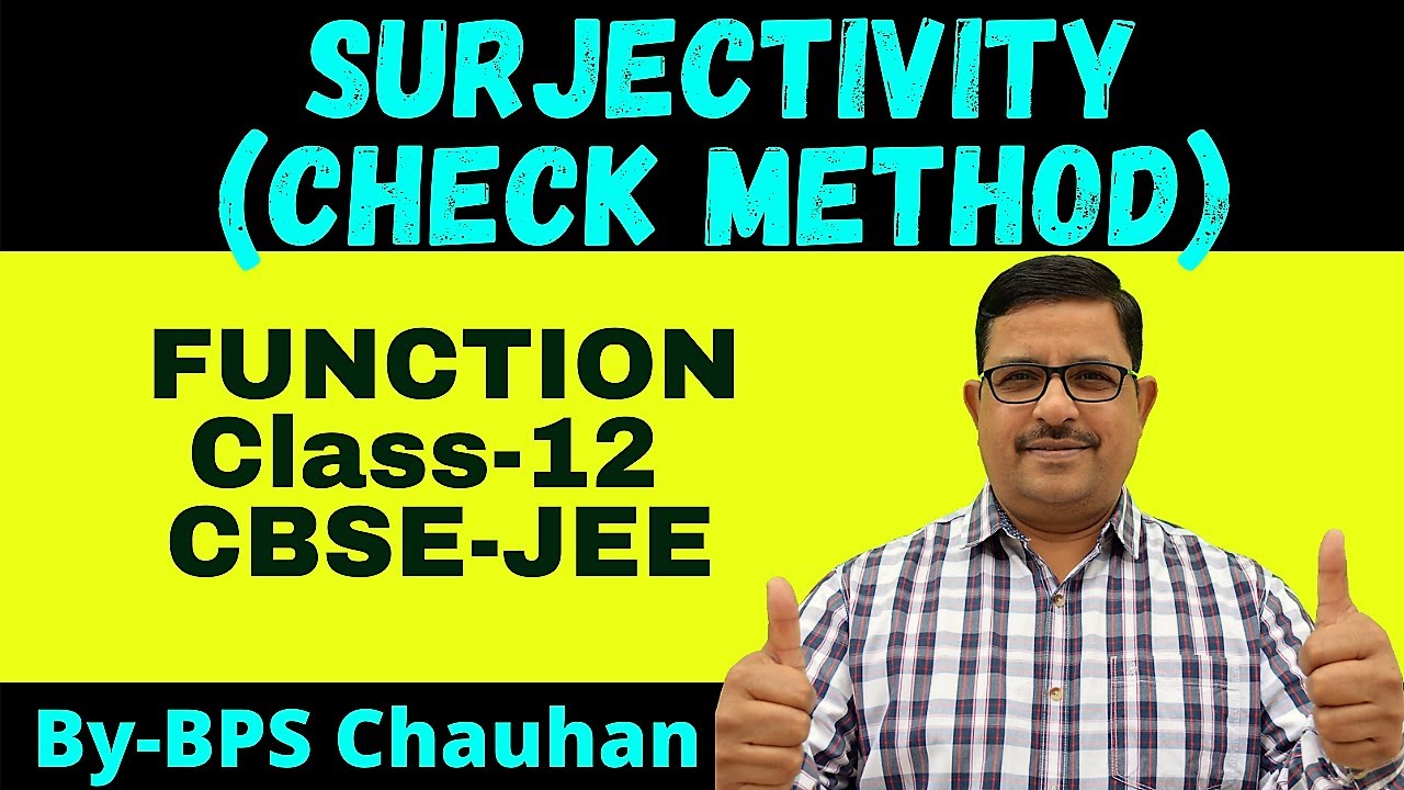 How to Check Surjectivity of Function | Surjectivity of Function ...