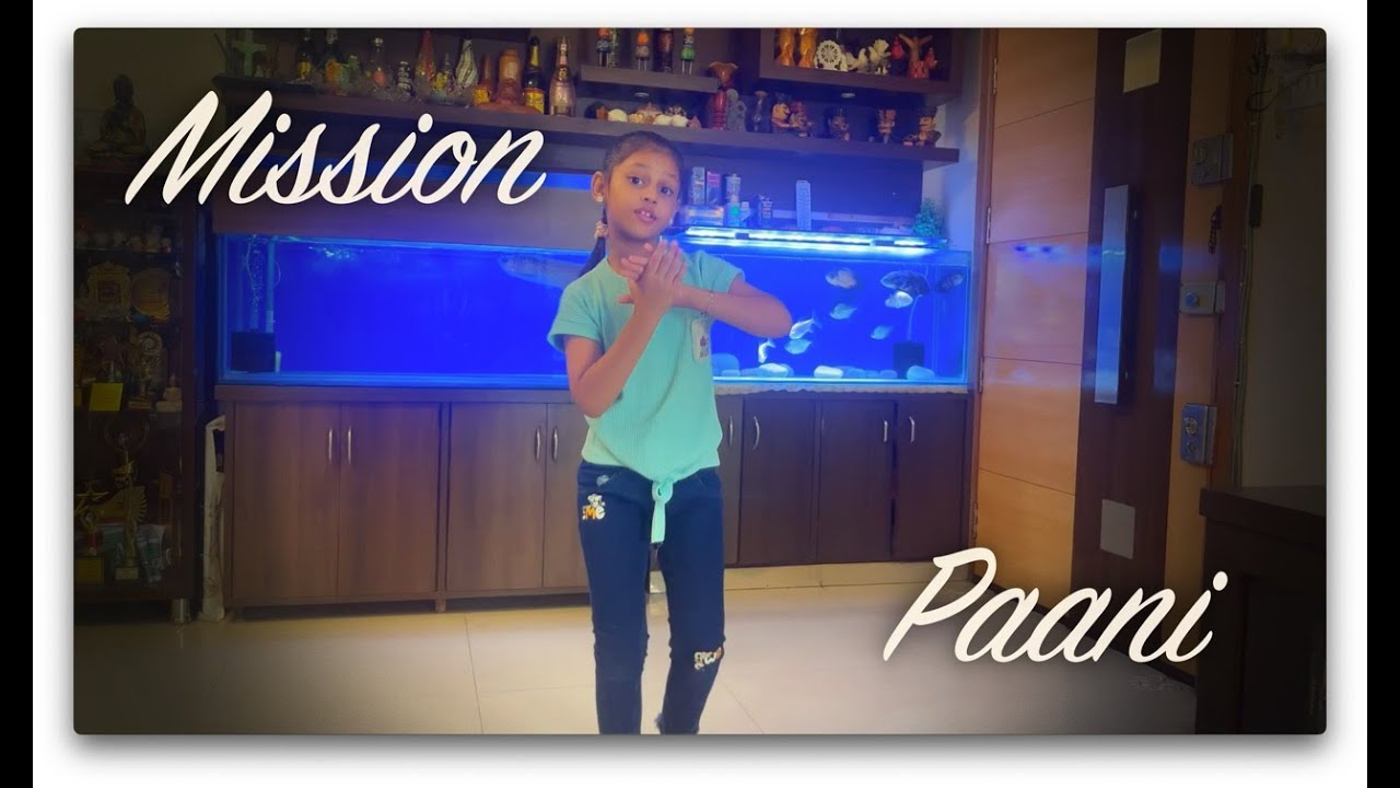 Mission Paani Anthem Dance Cover | Mrignayani Dance Academy - YouTube