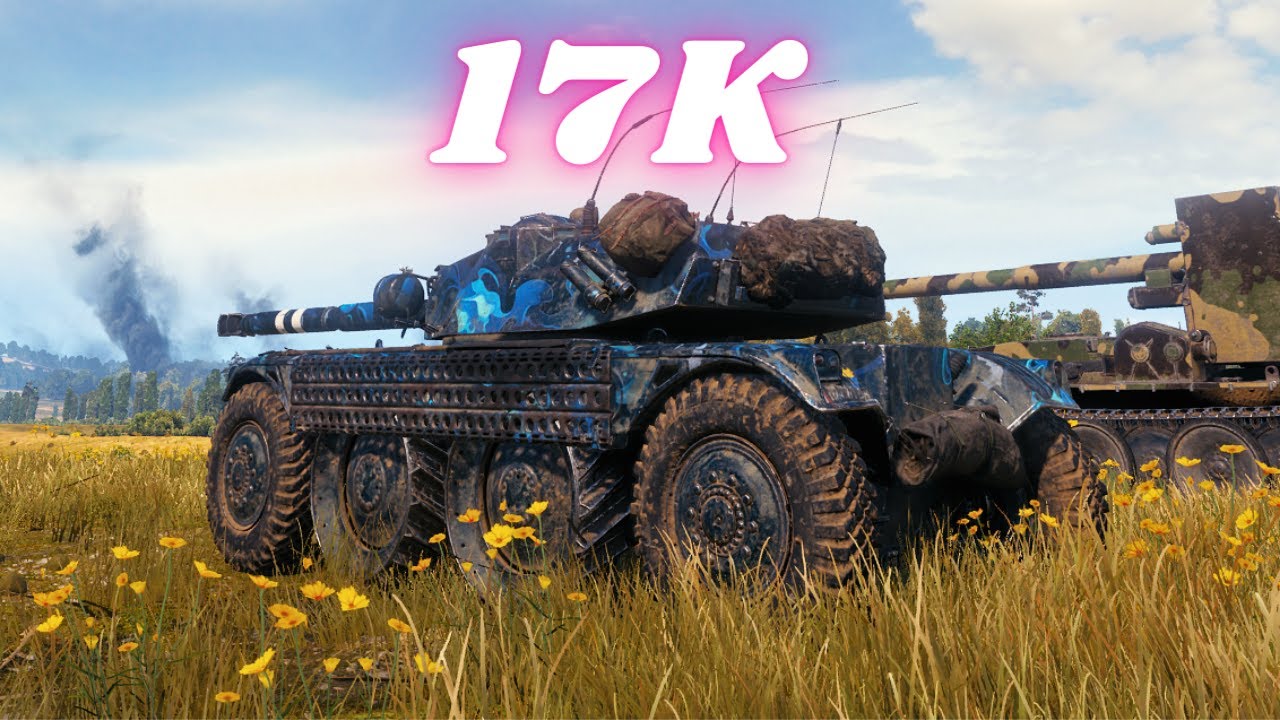 Panhard EBR 105 - 17K Spot + Damage ( 3 marks ) World of Tanks Replays ...