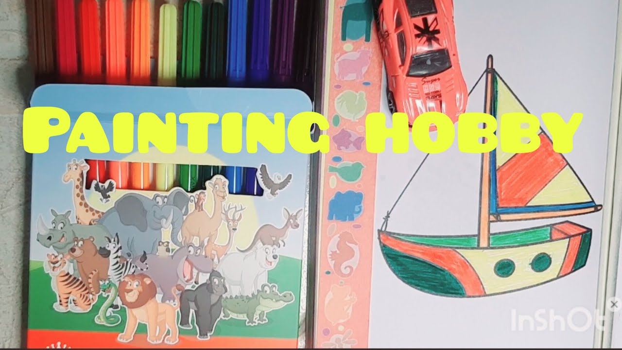 painting hobby, drawing paint 🎨 💕, paint lovers - YouTube