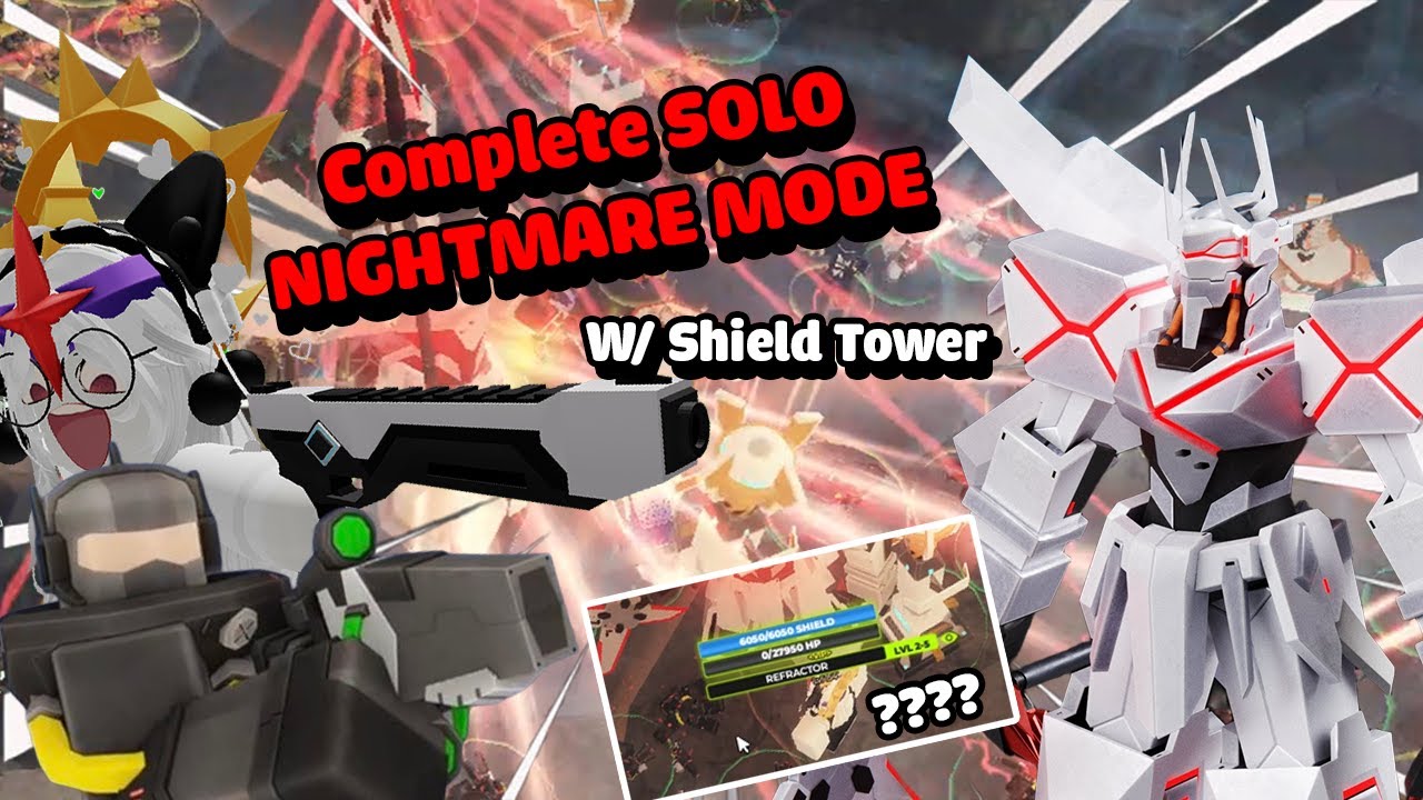 Complete SOLO Nightmare mode on TDX | Roblox TDX - YouTube