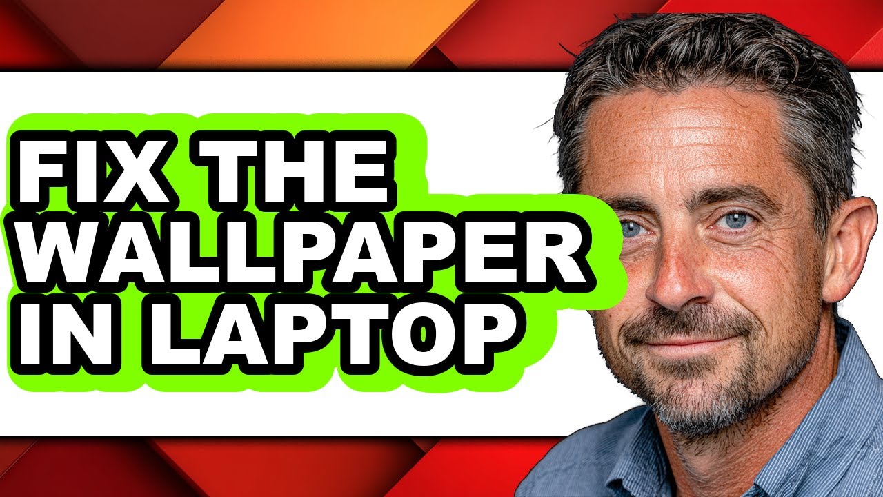 How to Fix the Wallpaper in Laptop - Step by Step - YouTube