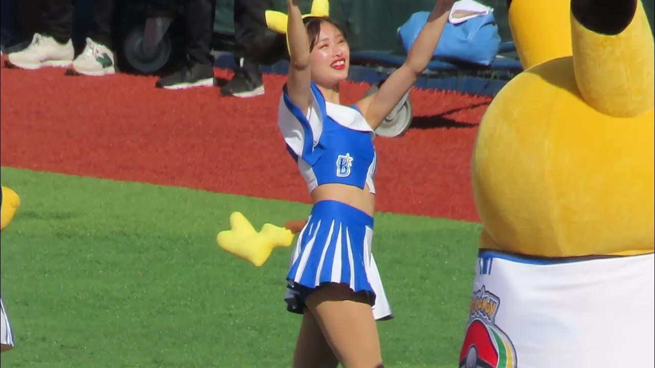 横浜DeNAベイスターズ diana チア Akiちゃんを探せ！ポケットモンスターとハッピースターダンス - YouTube