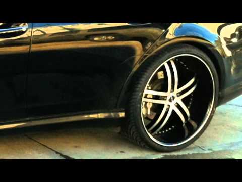 CLS 55 AMG ..22s Staggered ..Complete Auto Custom - YouTube
