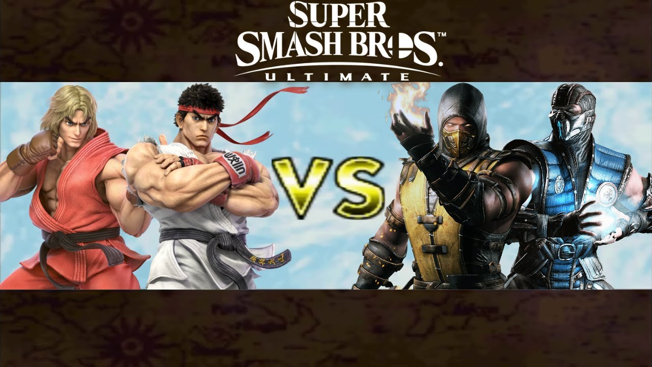 Mii Battle Ultimate: Ryu & Ken vs. Scorpion & Sub-Zero - YouTube
