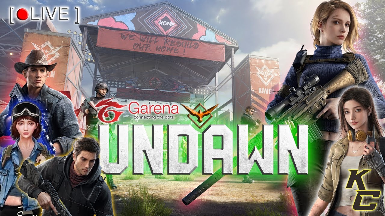 [🔴 LIVE ] GARENA UNDAWN - BONFIRE, GUARD NOAH, SUPPLY VAN PULAU RADIASI ...
