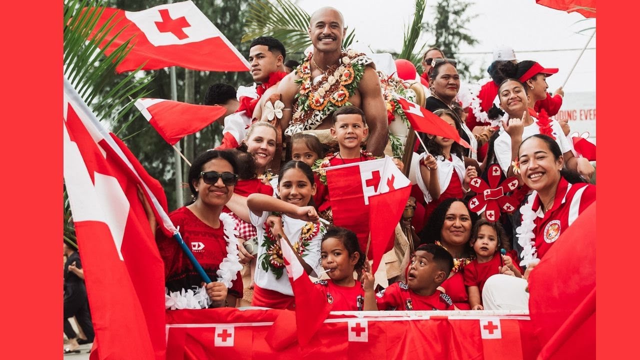 🇹🇴 Tonga Rugby League ️ Tonga XIII Float Parade ️‍🔥 Mate Ma'a Tonga ...