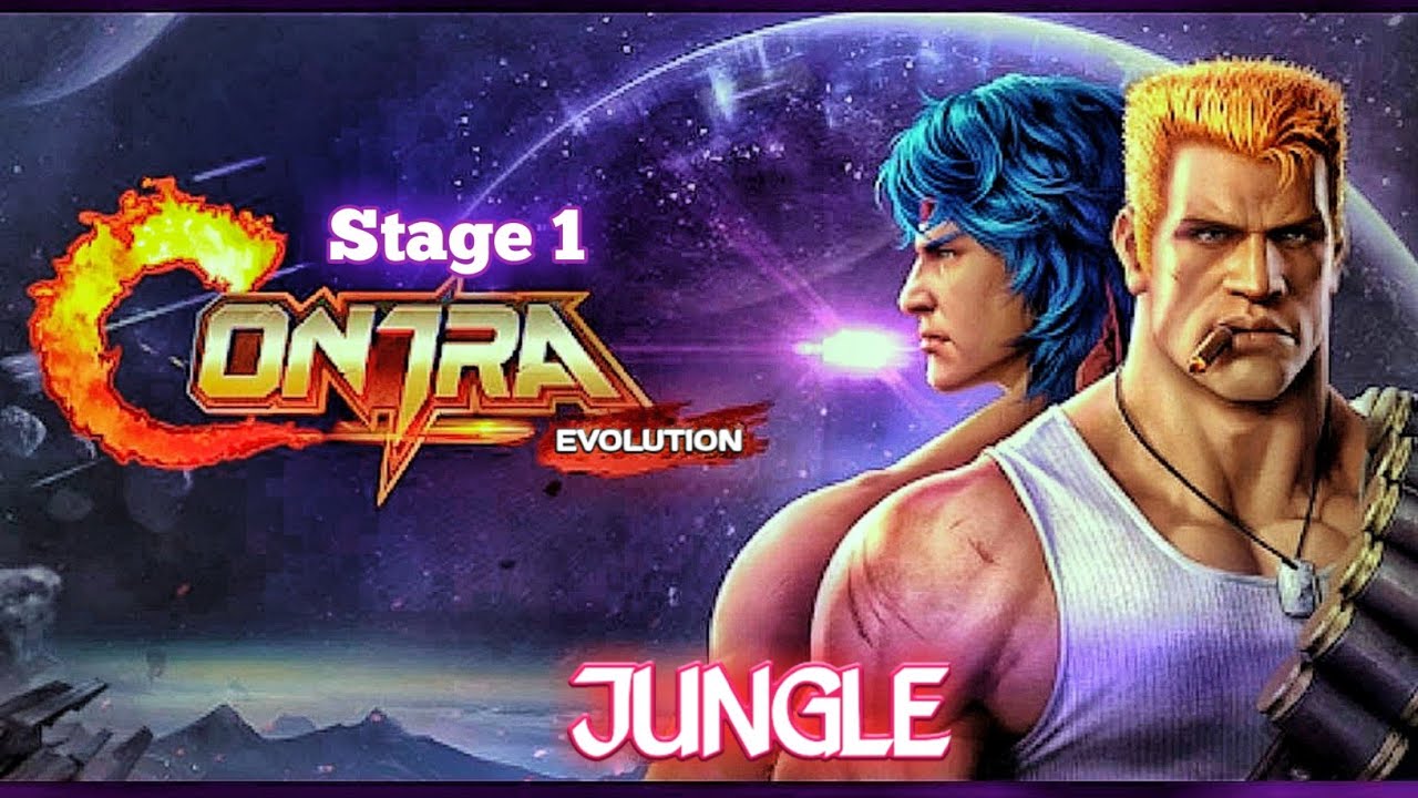 Contra Evolution Gameplay Stage 1 (Jungle) - YouTube