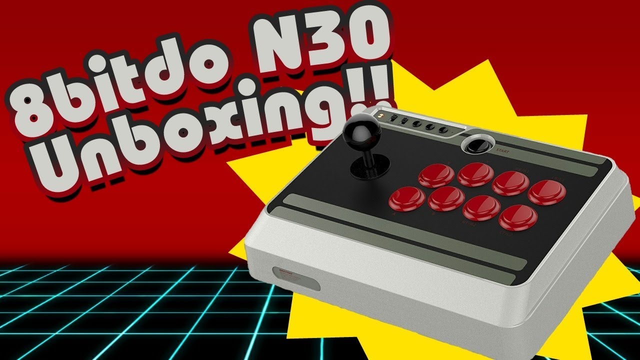 8bitdo N30 Arcade Stick Unboxing! - YouTube