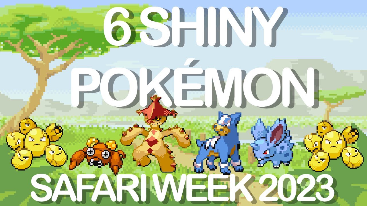 6 Live Shiny Pokémon found for Safari Week 2023! - YouTube