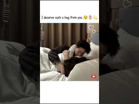 I Deserve Such A Hug From you 😌💫🌷 #korean #kiss #sleep #husband #hug #wife #shorts #trending