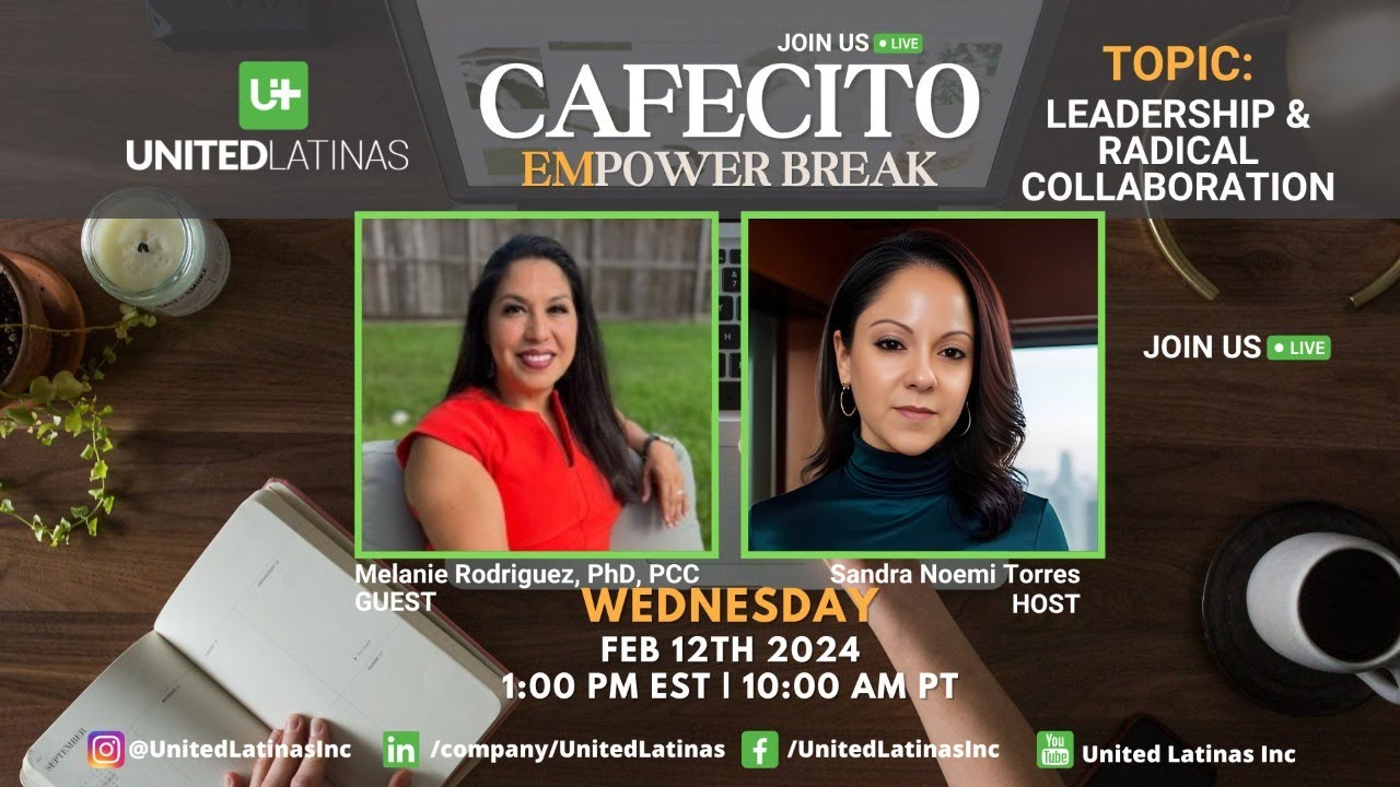 Cafecito Power Break with Melanie Rodriguez - YouTube