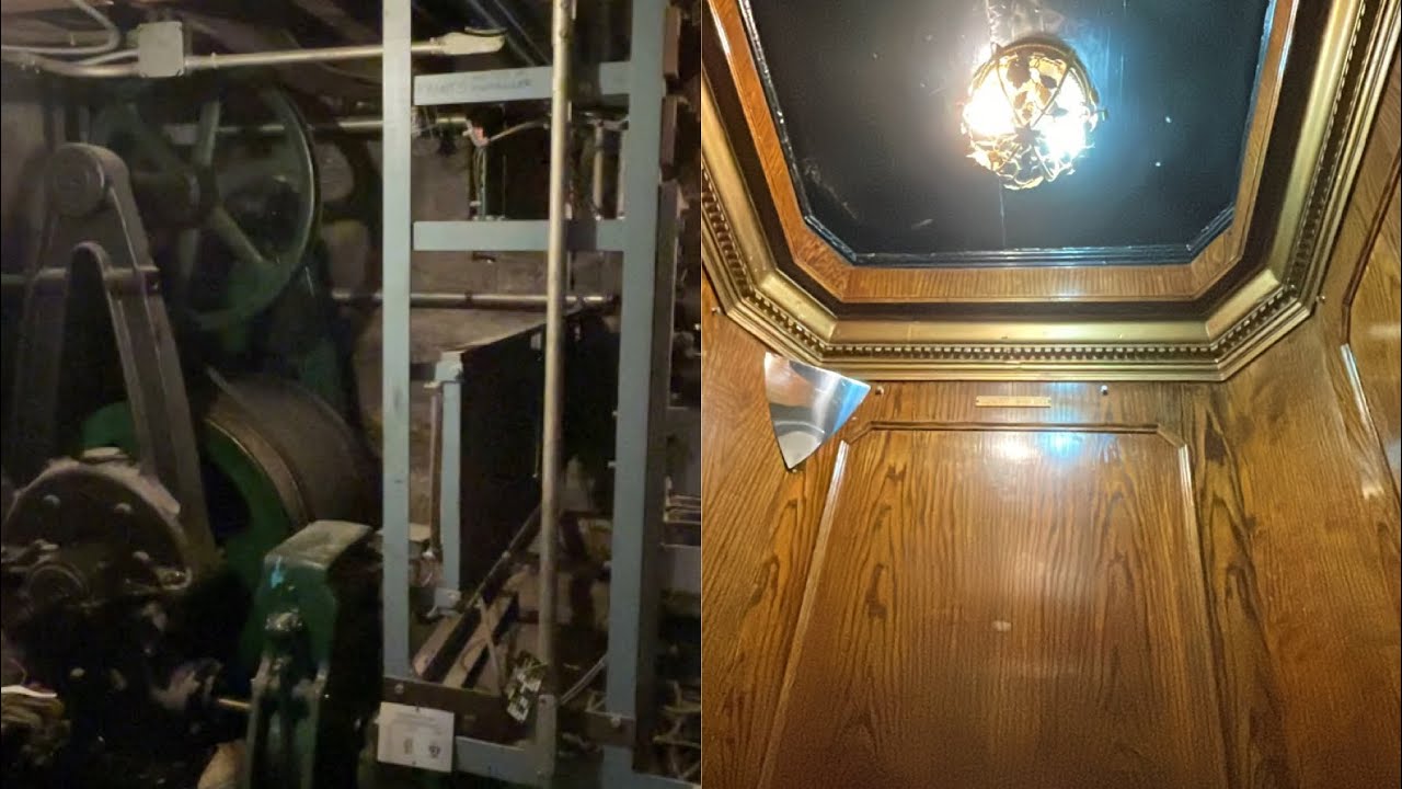 (Machine Room) 1910s Otis Elevator in New York City, NY. - YouTube