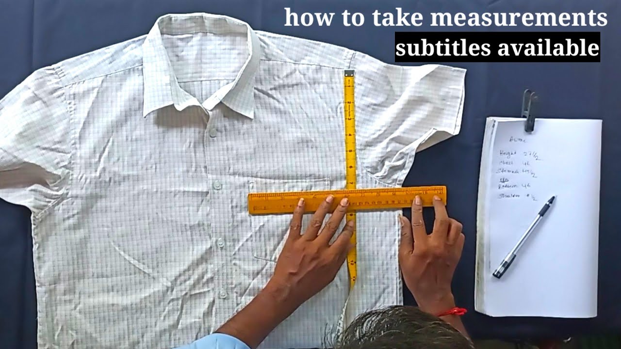 what measurements to take and how to take them to sew a half sleeve ...