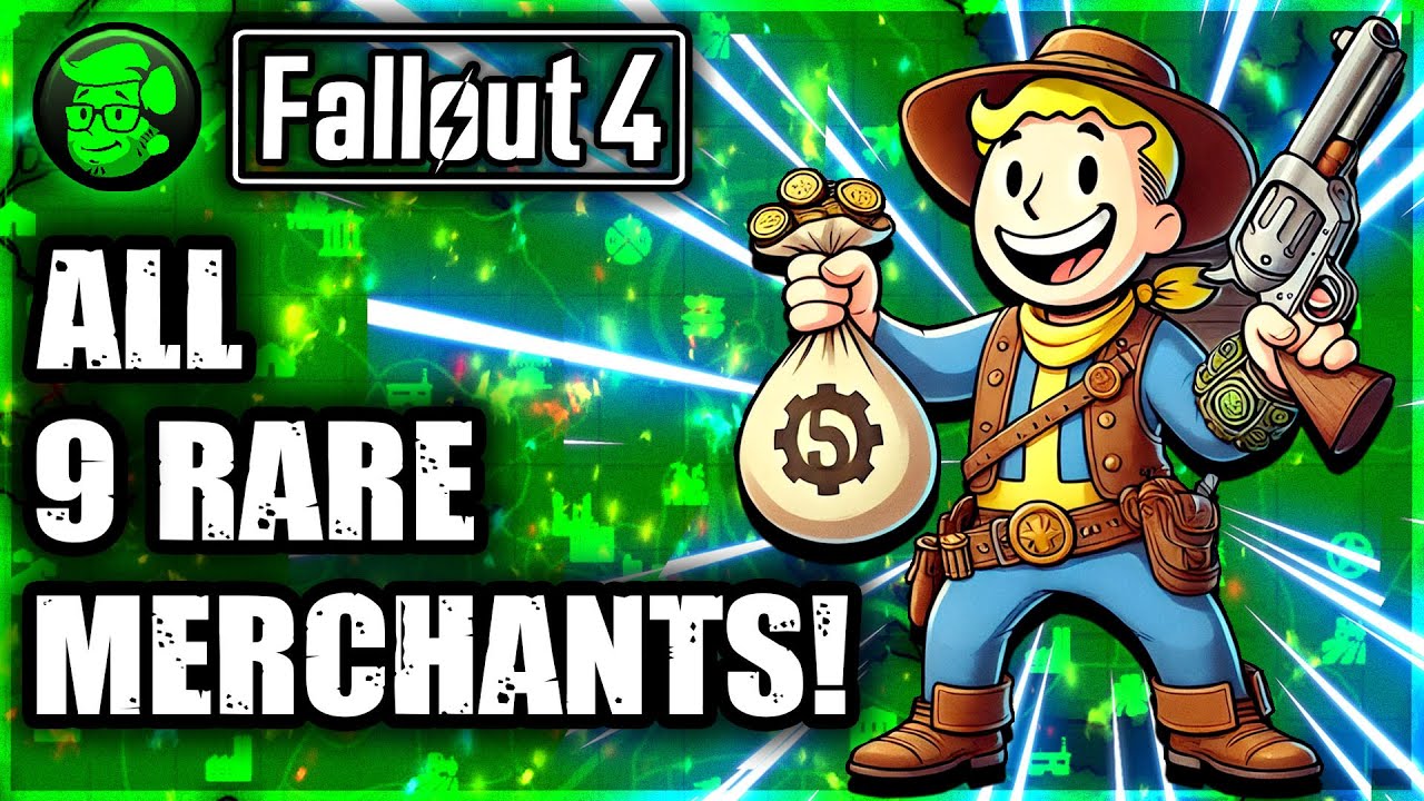 Fallout 4: All 9 Level 4 Expert Merchants Revealed! - YouTube