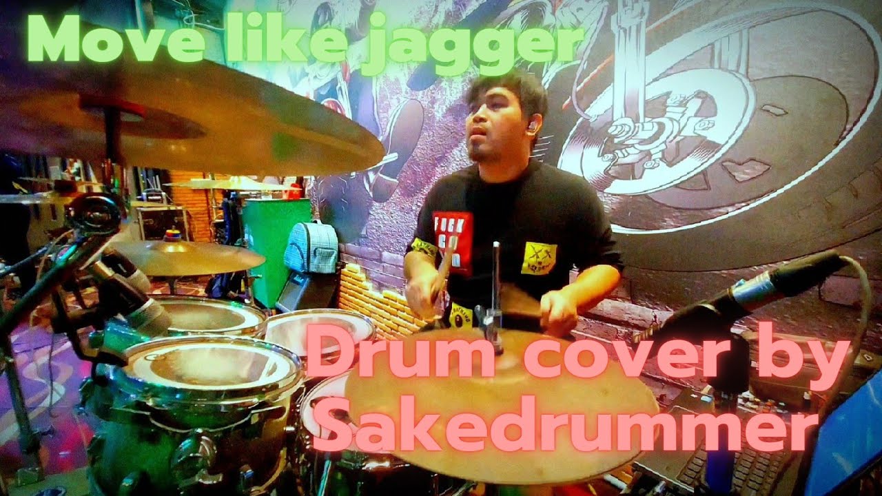 Move like jagger | Drum Cover by Sakedrummer & More finn | Chill Zone ...