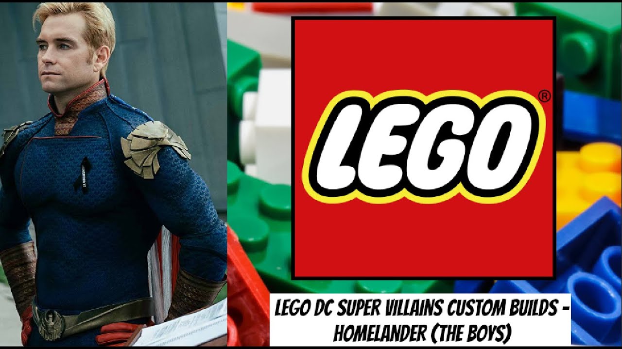 LEGO DC Super Villains Custom Builds - Homelander (The Boys) - YouTube