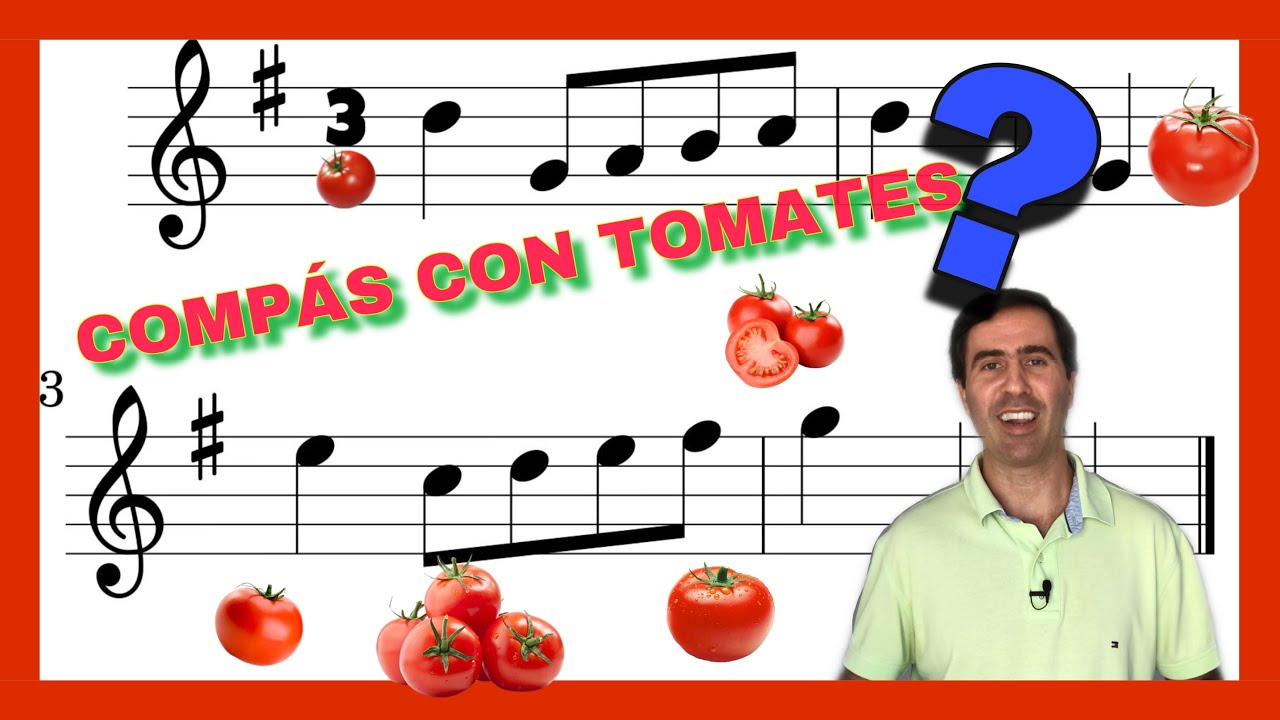 🍅🍅🍅 Teoría musical - EL COMPÁS - tutorial con explicación MUY FÁCIL ...