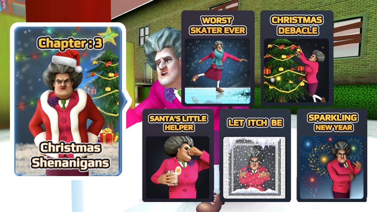 Scary Teacher 3D : Chapter 3 COMPLETE Gameplay Walkthrough Video (iOS ...