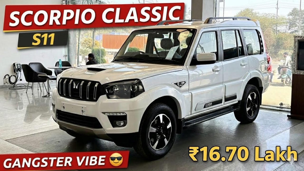 New Mahindra Scorpio Classic S11 top model | Scorpio Classic S11 review ...