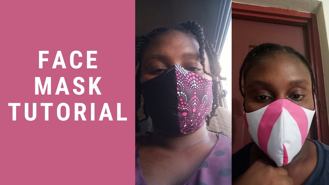 Face Mask Tutorial/ How to make your own Face Mask - YouTube