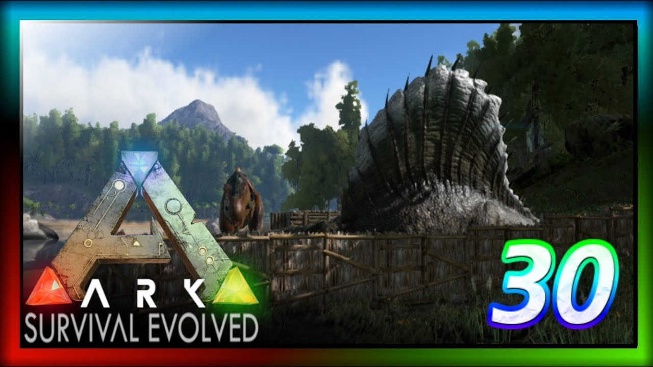 "SPINO TAMED!" (ARK: Survival Evolved) #30: Finally Taming Spinosaur ...