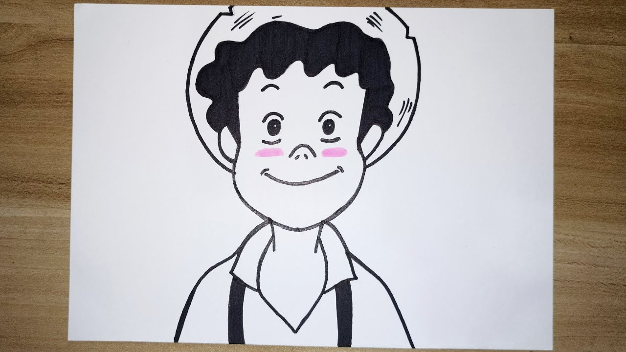 How To Draw Tom Sawyer | Easy Drawing for Beginners | #animedrawholic ...