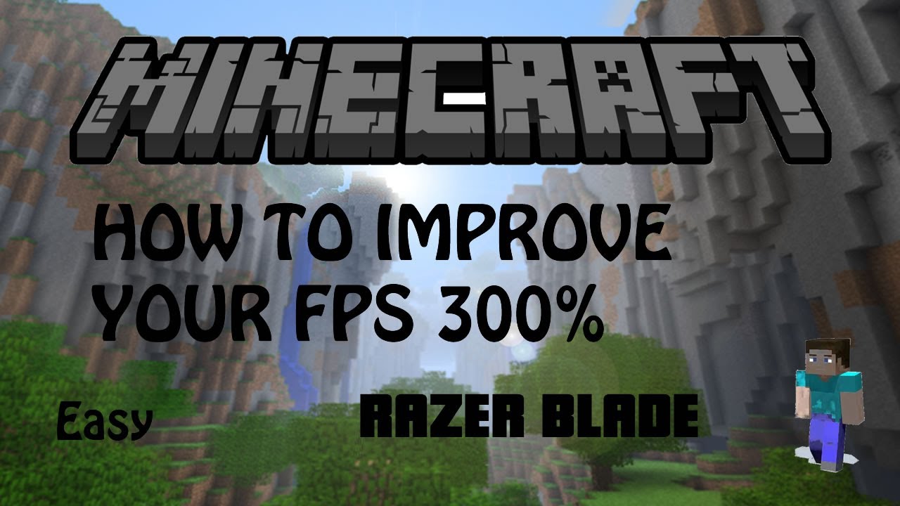 How to Improve your FPS In MInecraft 1.9 / 1.8 / 1.10 (Without Shit ...