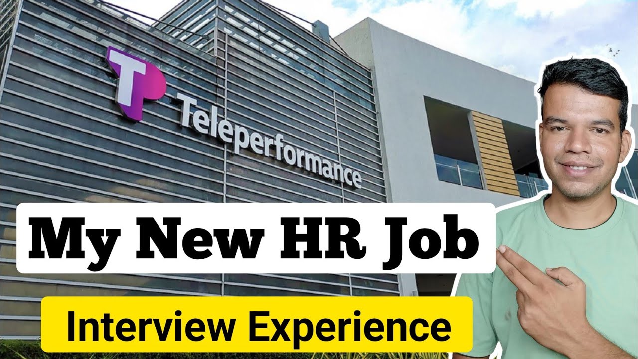 My New Job HR Profile | Teleperformance Interview For Freshers | Bpo ...