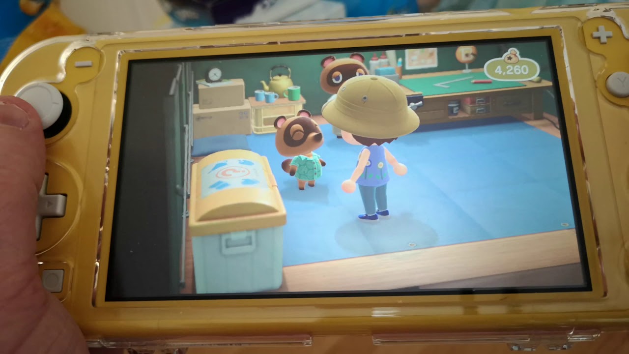 Animal Crossing New Horizons Nintendo Switch Lite Gameplay - A Quick ...