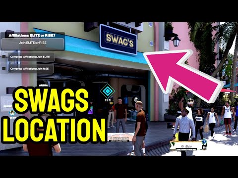 How to find SWAGS Location in NBA 2k24 next gen - YouTube