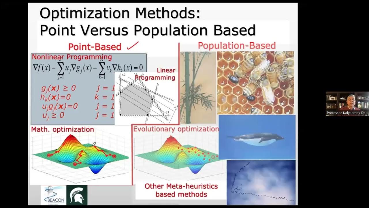 Evolutionary Multi-Criterion Optimization by Prof Kalyanmoy Deb - YouTube