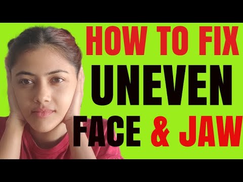 HOW TO FIX UNEVEN FACE & JAW NATURALLY | FIX UNEVEN EYES & EYEBROWS NATURALLY | FIX YOUR FACE ...