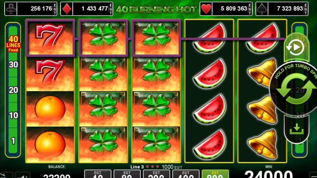 40 Burning Hot-Egt-Demo - YouTube