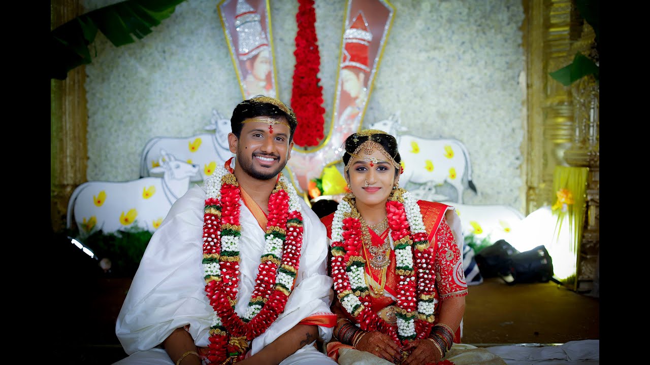 Vinisha 💞 Niteesh Bharadwaj || Wedding Highlights || 4k || Traditional WeddingTeaser ...