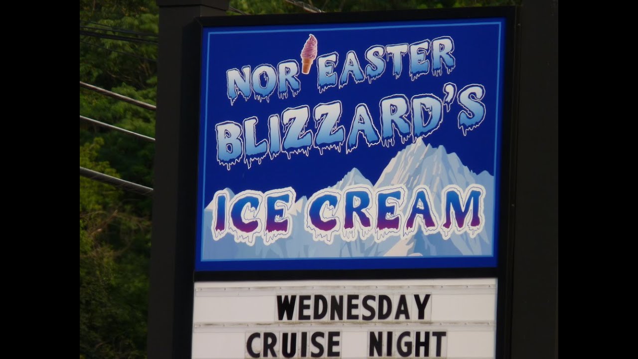 Nor Easter Blizzard Cruise Uxbridge Ma - YouTube