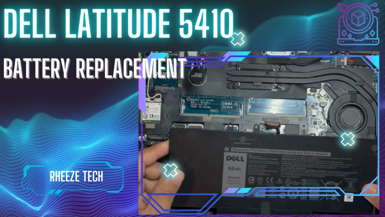 How to Replace Battery on DELL Latitude 5410 — Step-by-Step Tutorial ...
