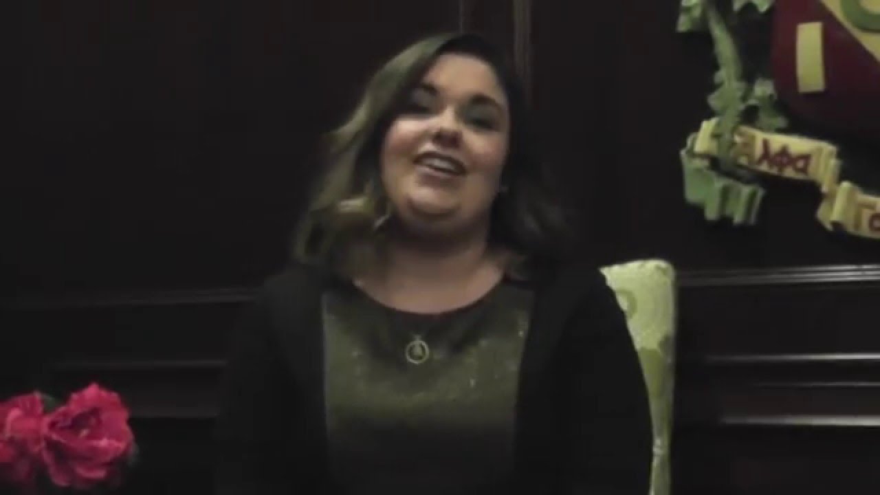 Hayley Baker, Gamma Zeta-University of Memphis - YouTube