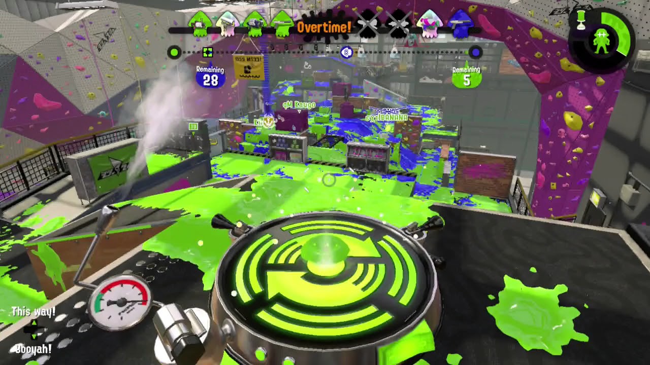 Splatoon 2 - Longest Overtime ever (Secret Video from 1 year ago) - YouTube