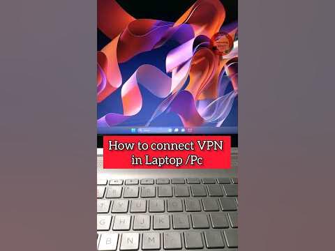 How to Connect VPN | #shorts #vpn #computertips #viral - YouTube