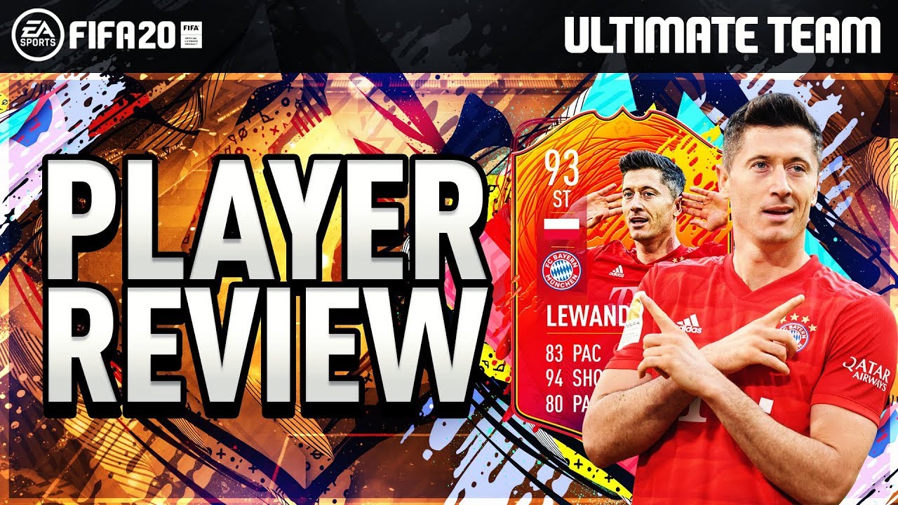 FIFA 20! HEADLINER LEWANDOWSKI PLAYER REVIEW! - YouTube