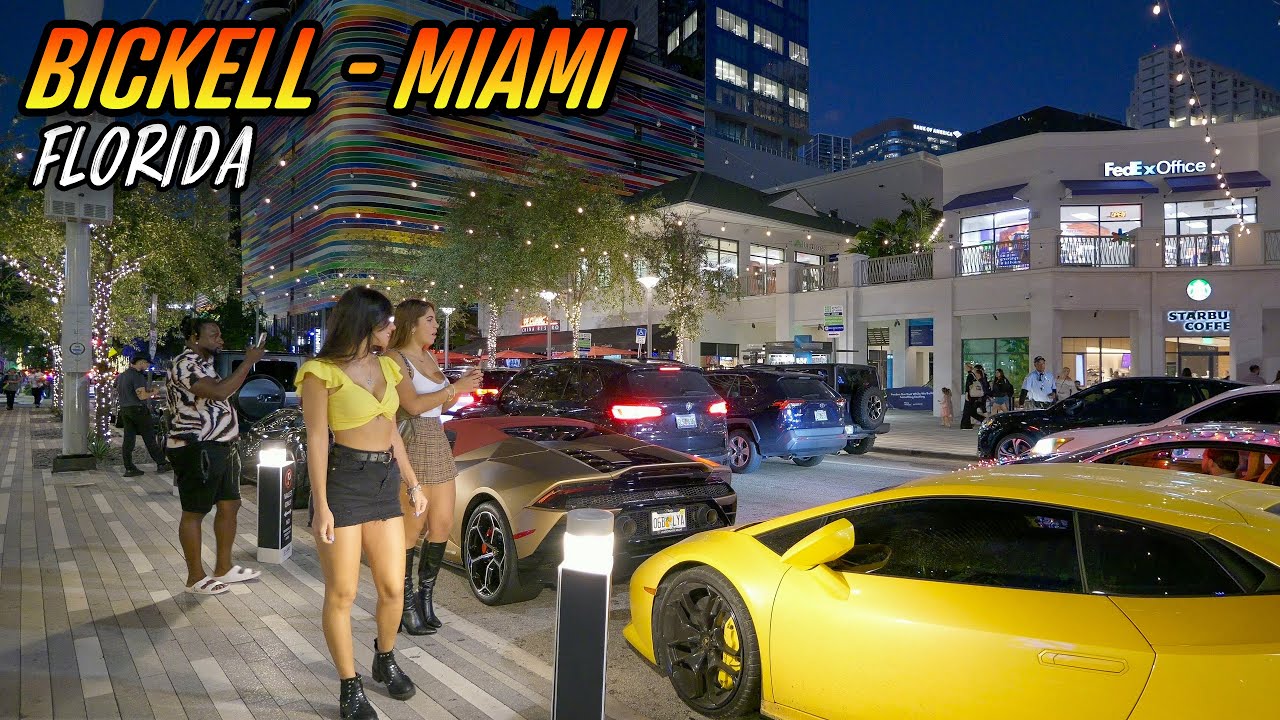 Discover Miami's SECRET Night Walk in BRICKELL - YouTube