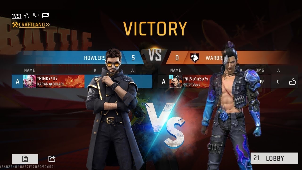 hayato vs DJ Alok 😈craftland full headshot gameplay👍 please like and ...
