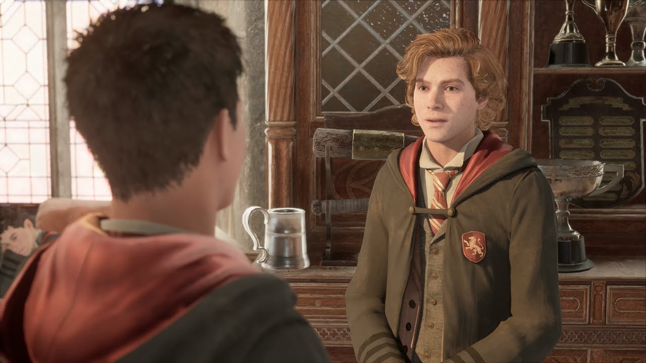 Hogwarts Legacy | Conversación con Garreth Weasley | Sala común ...