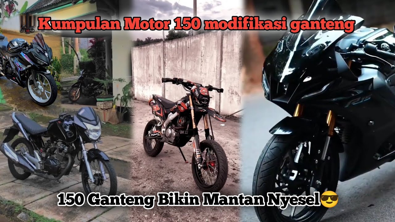 kumpulan Motor 150 Modif Ganteng || Bikin Mantan Nyesel ‼️ - YouTube